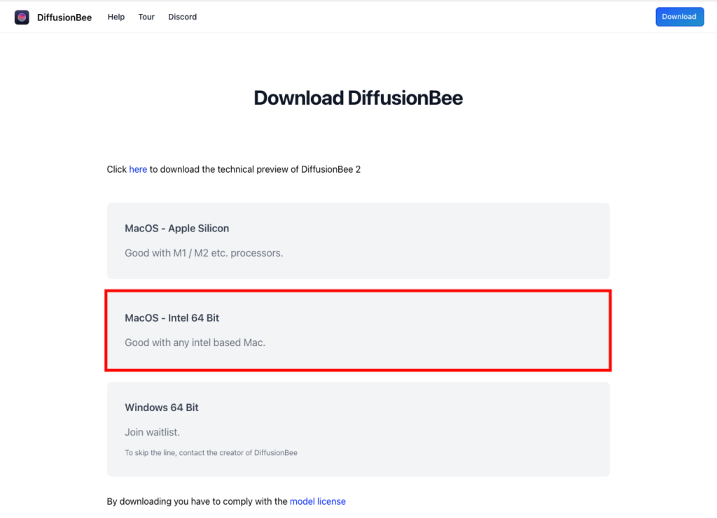 DiffusionBeeでAI画像生成をMacで手軽に体験